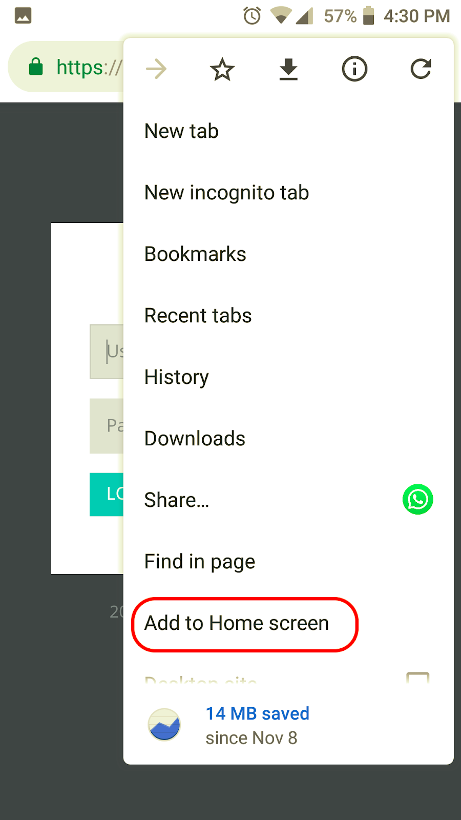 Tambah icon SMAP di home screen | SMAP