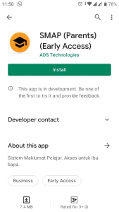 Panduan Penggunaan Mobile App SMAP untuk ibubapa | SMAP