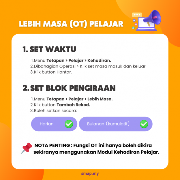 SMAP | Sistem Maklumat Pelajar & Pengurusan