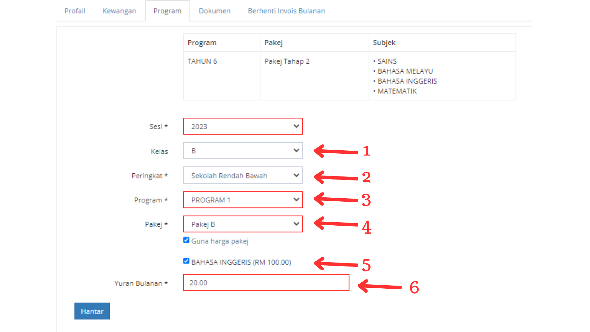 Modul Pelajar | SMAP