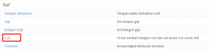 Modul Staf | SMAP