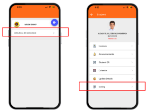 Mobile App eMaktab Parents | SMAP